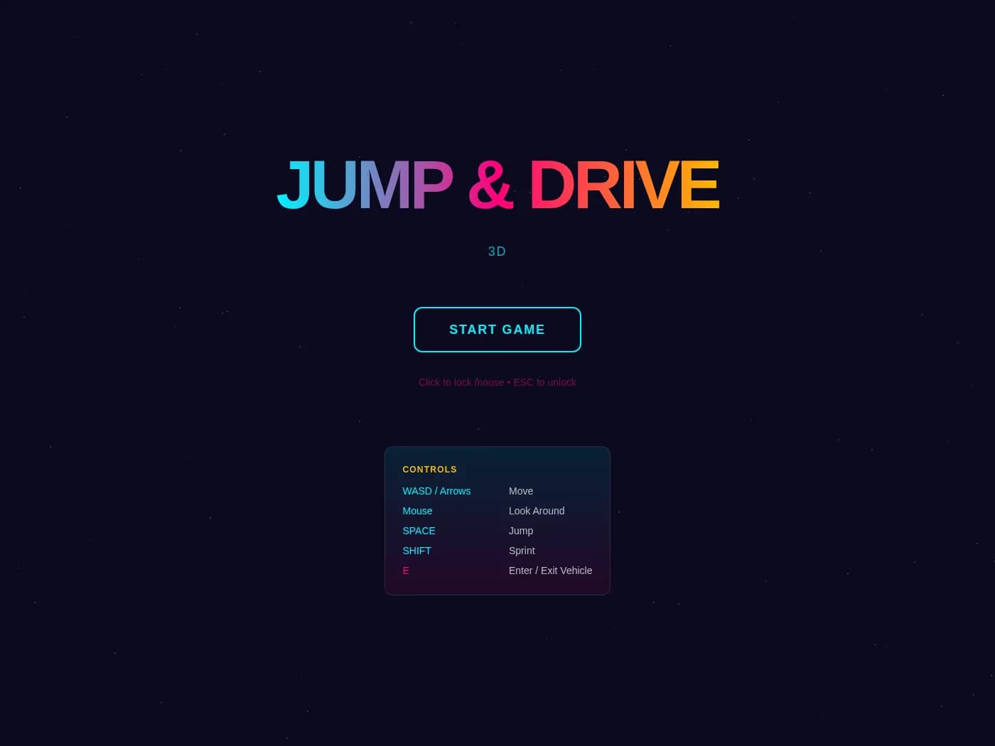 Jump & Drive 3D