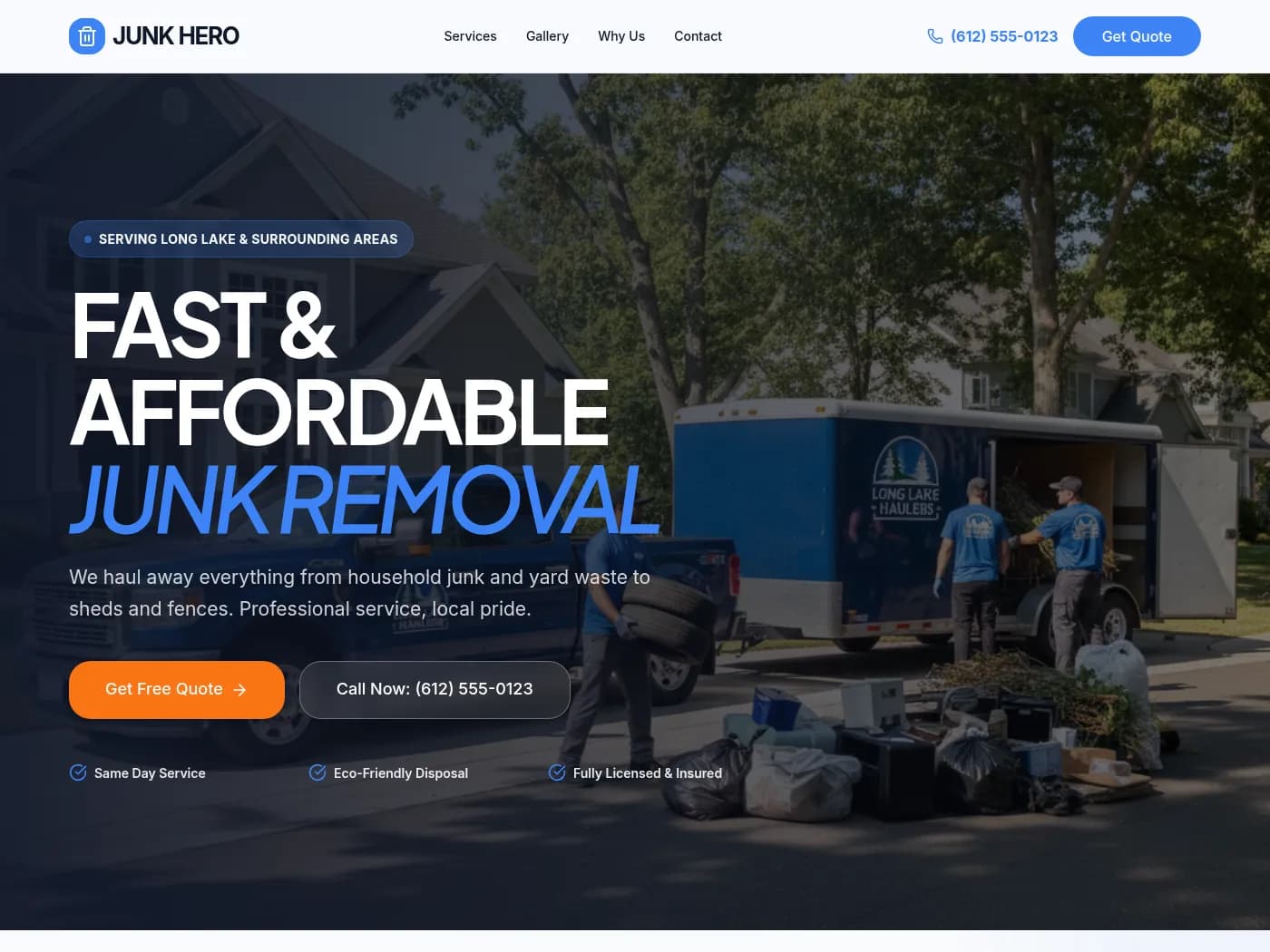 Junk Hero Web