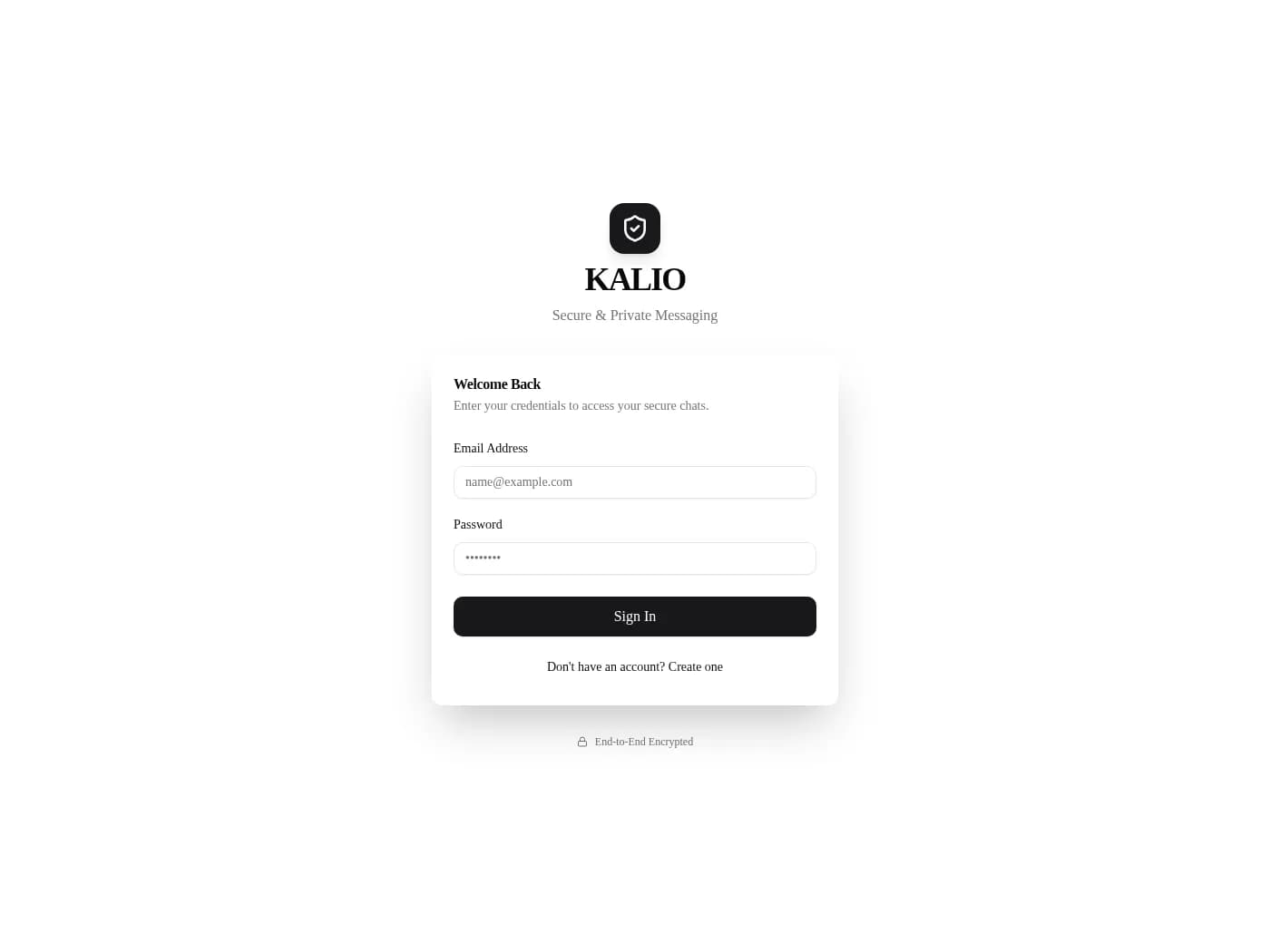 Kalio Messenger