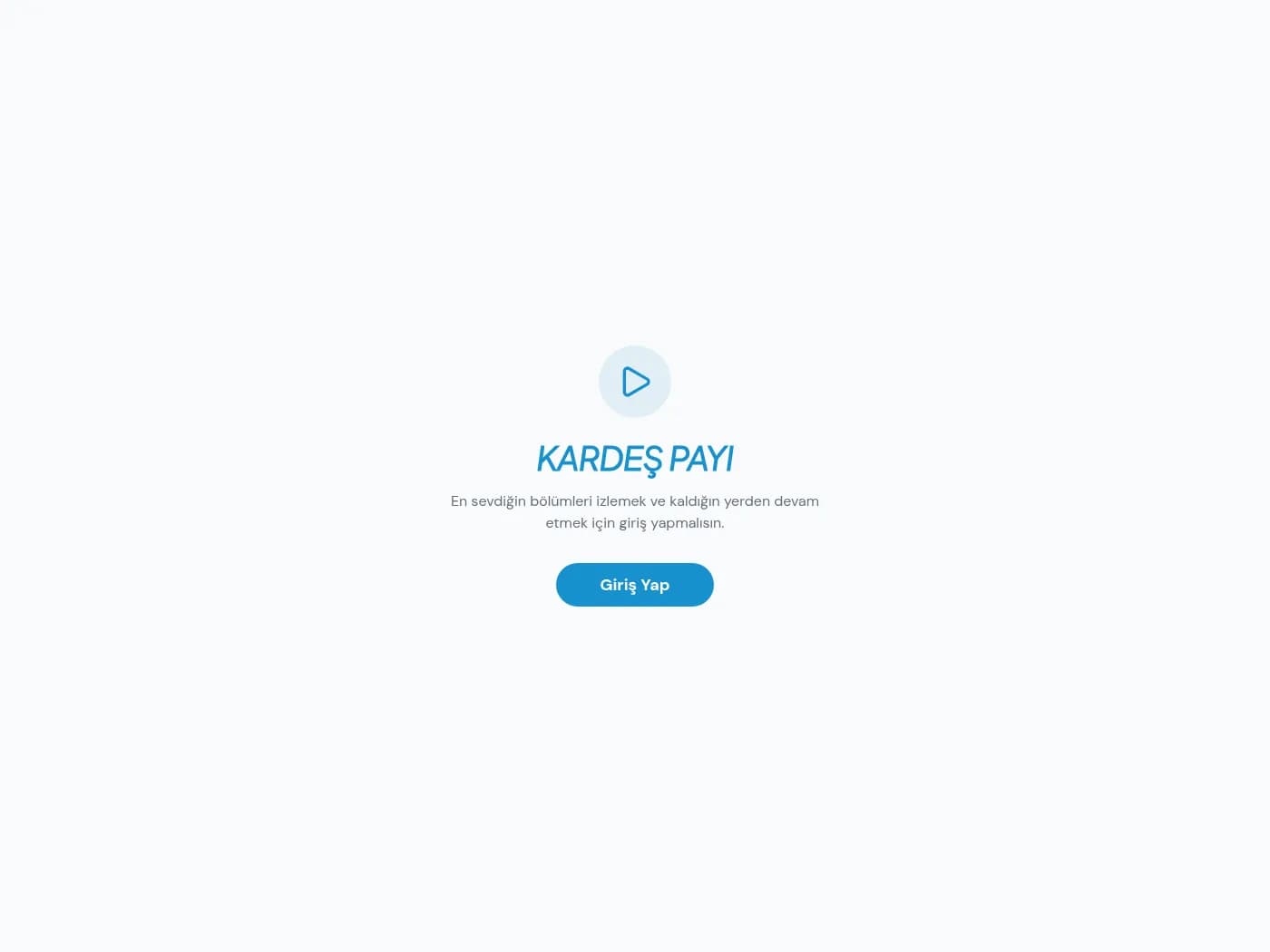 Kardeş Payı İzleme App