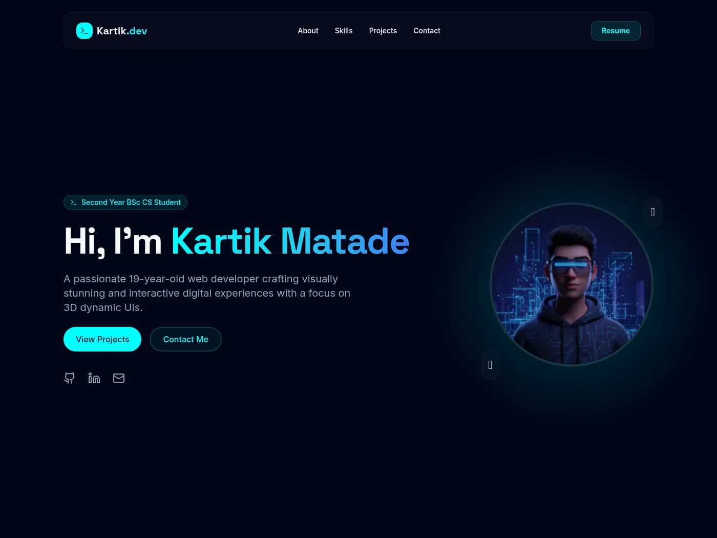 Kartik's Dynamic Portfolio