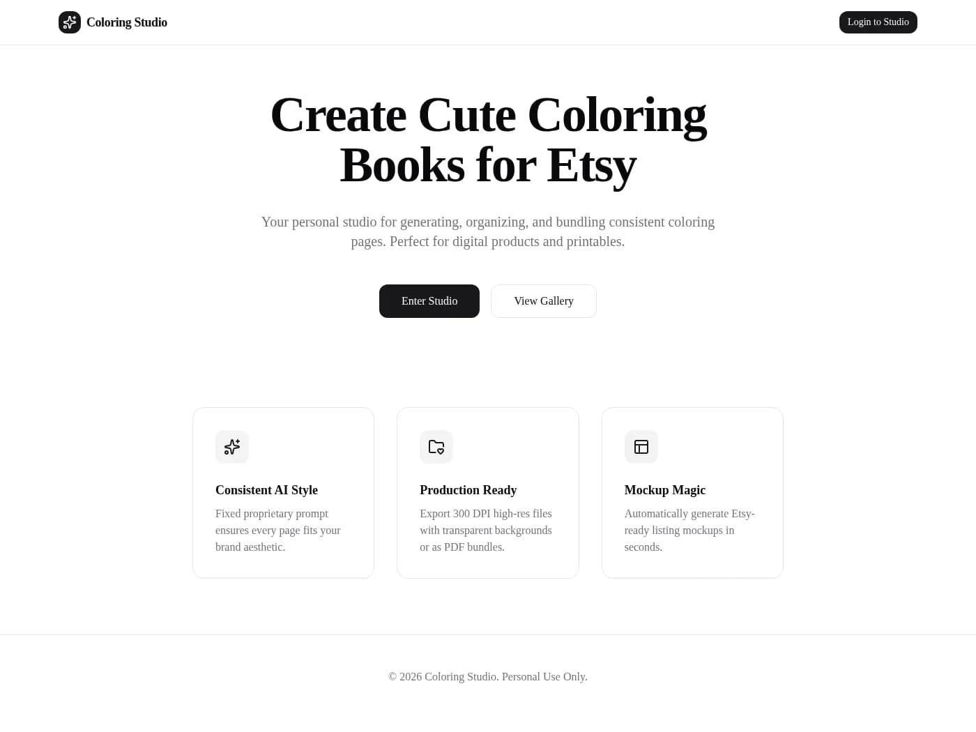 Kawaii Coloring Studio