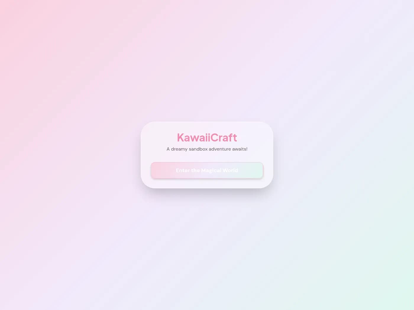 KawaiiCraft Sandbox World