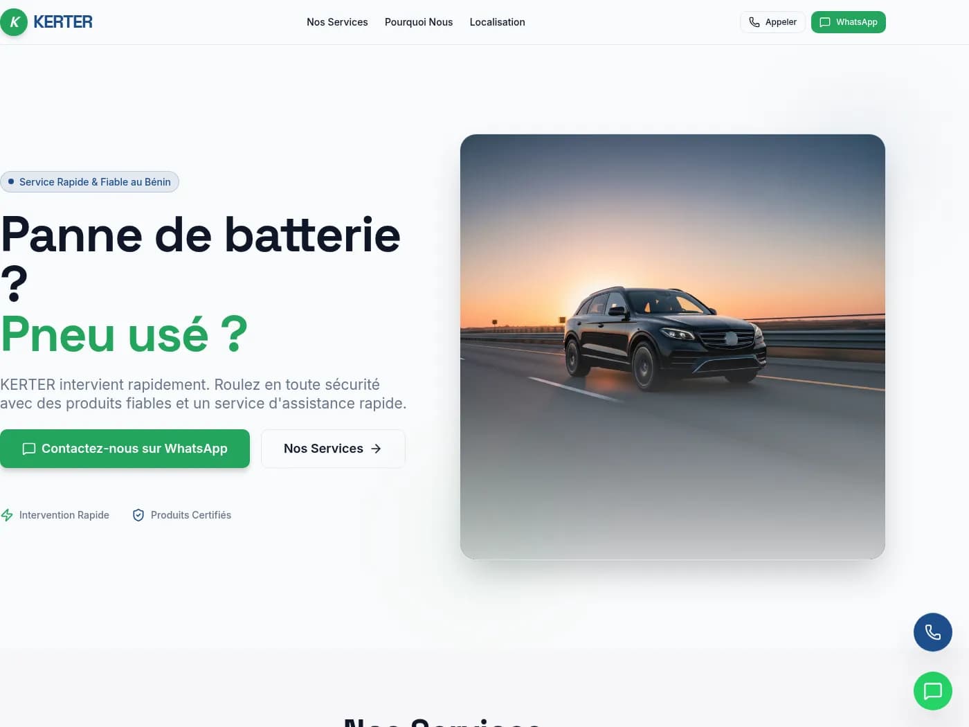 KERTER Pro Auto Site