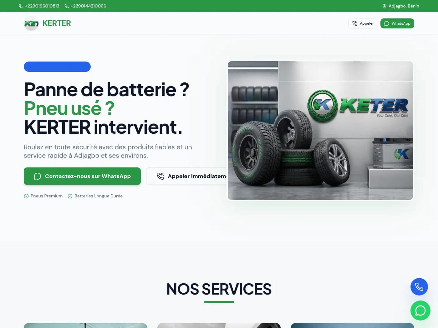 KERTER Auto Service Web