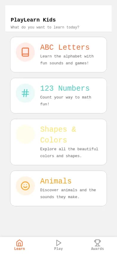 PlayLearn Kids
