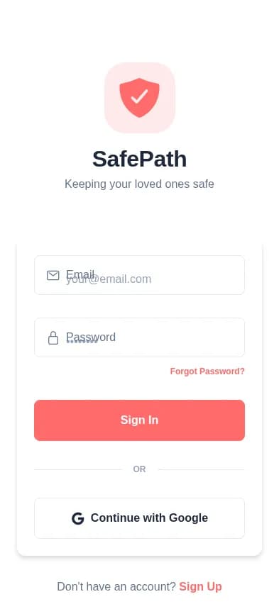 KidSafe Alert App