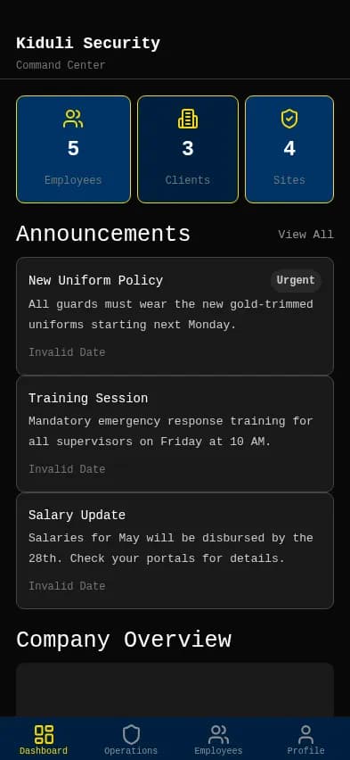 Kiduli Security Suite