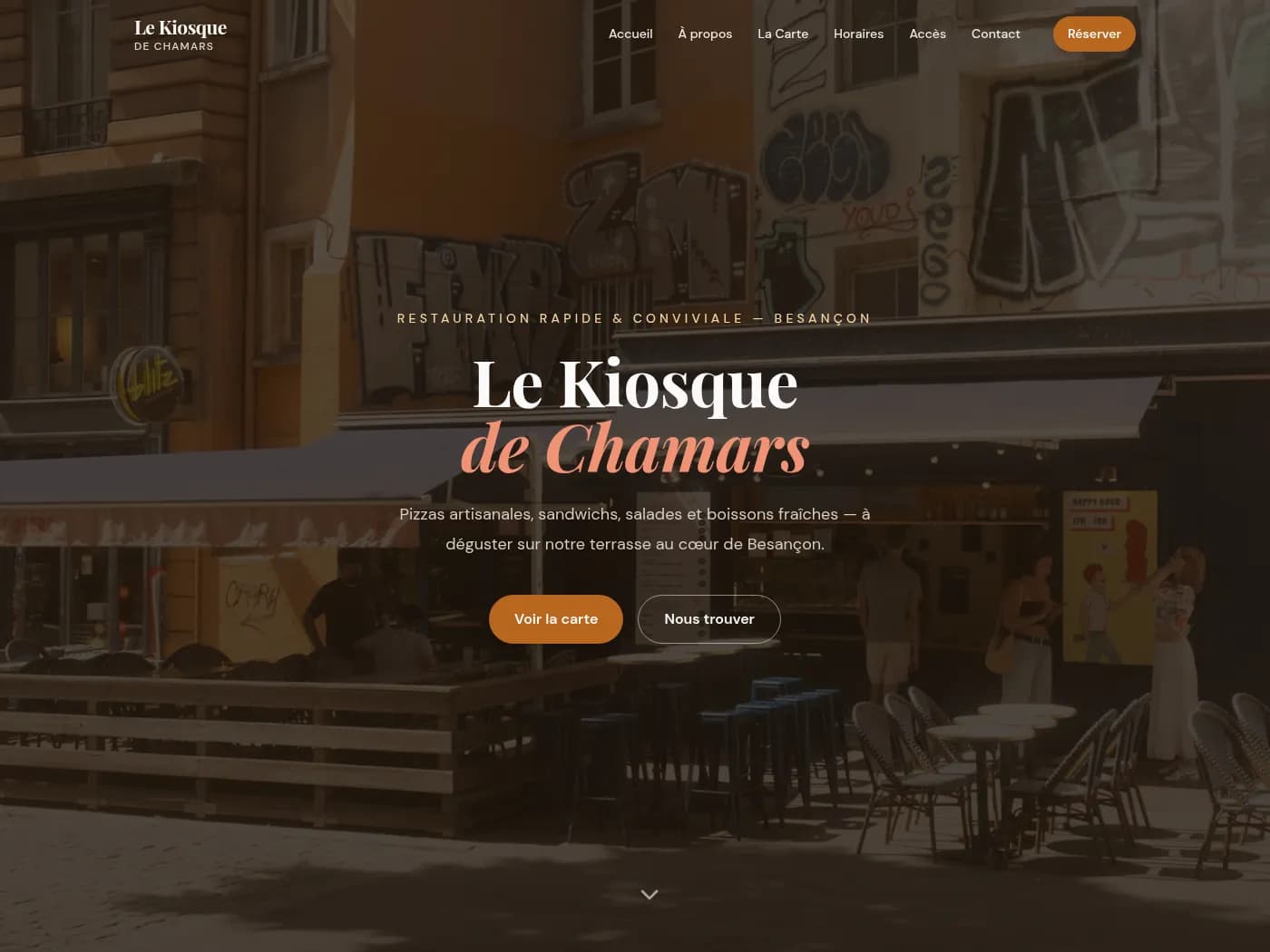Kiosque de Chamars Site
