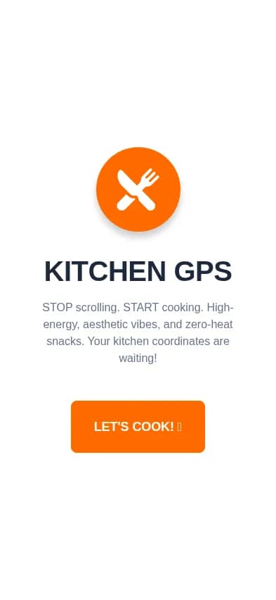 Kitchen GPS AI Onboarding