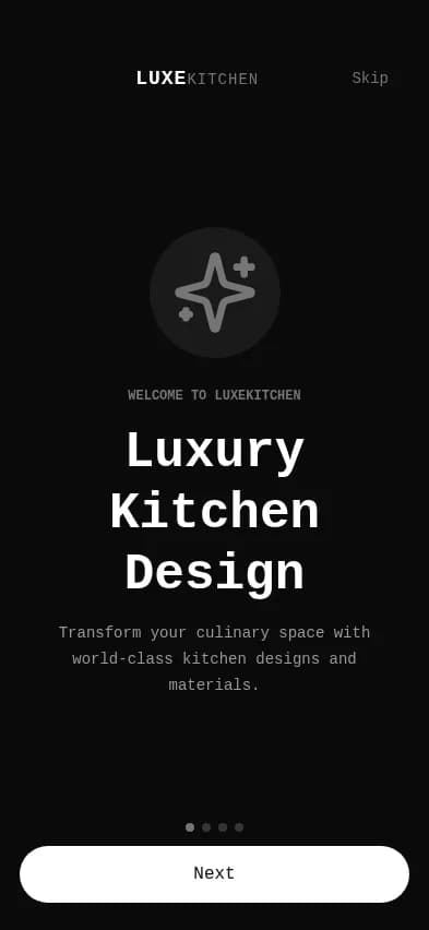 Kitchen Luxe Studio App