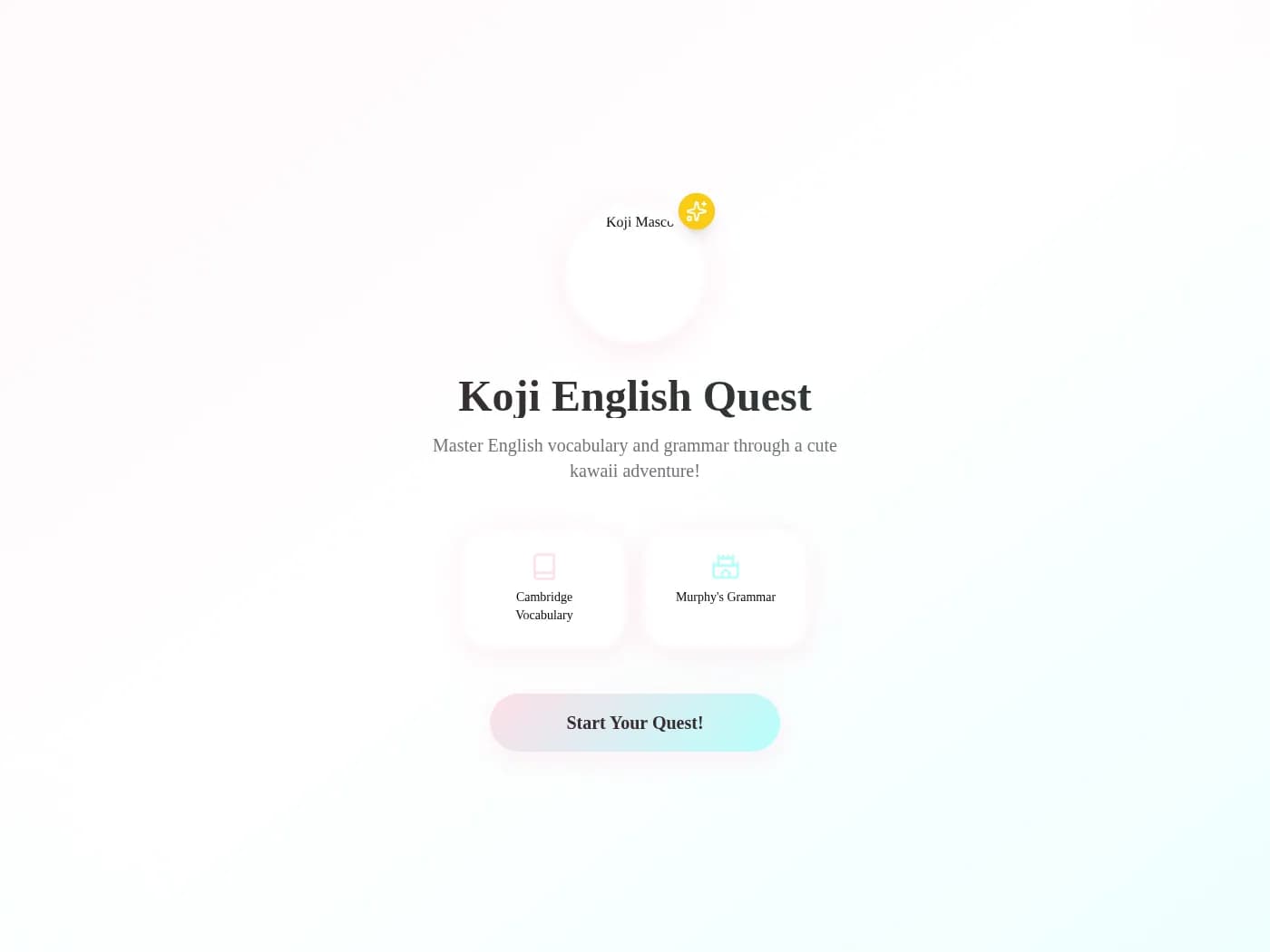 Koji English Quest