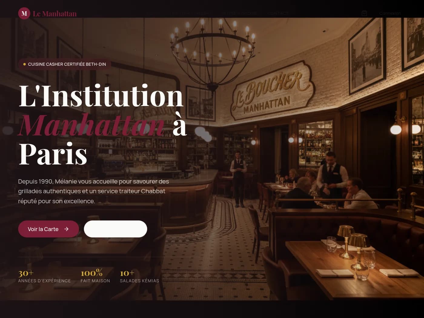 Kosher Dining Web Portal