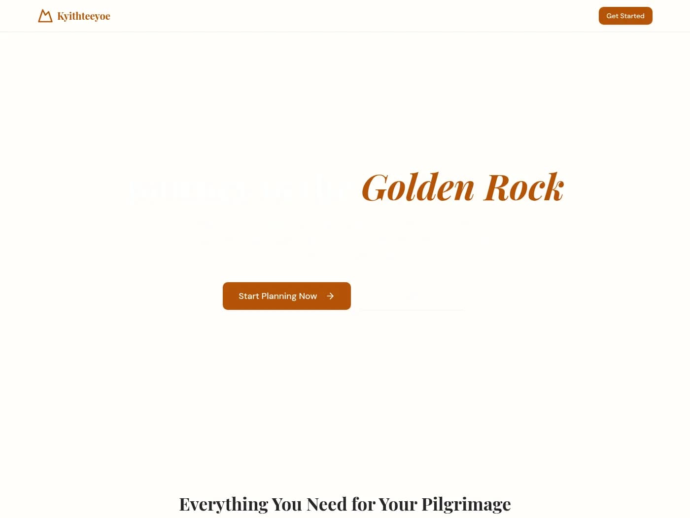 Kyithteeyoe Trip Planner