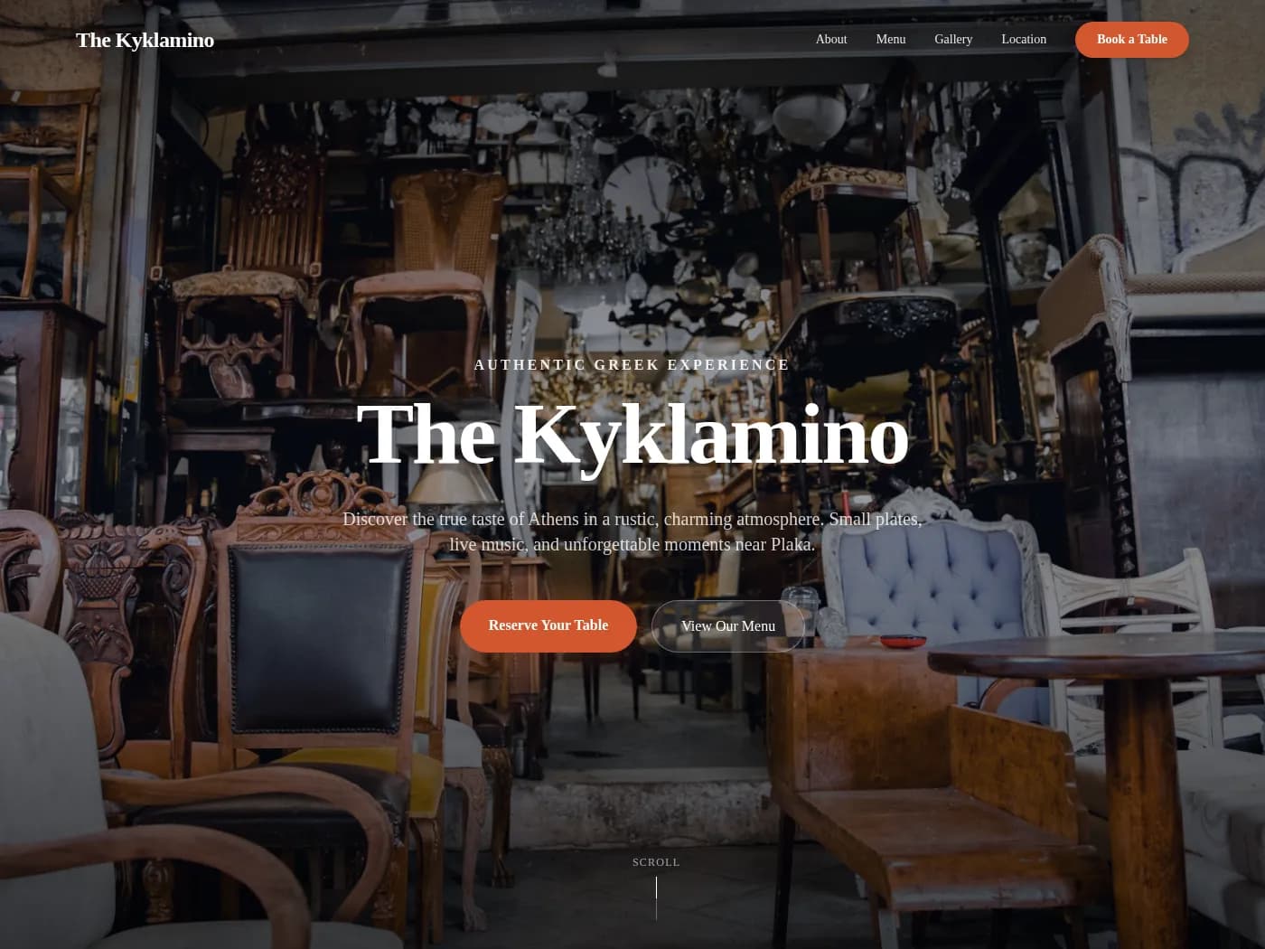 Kyklamino Restaurant Showcase