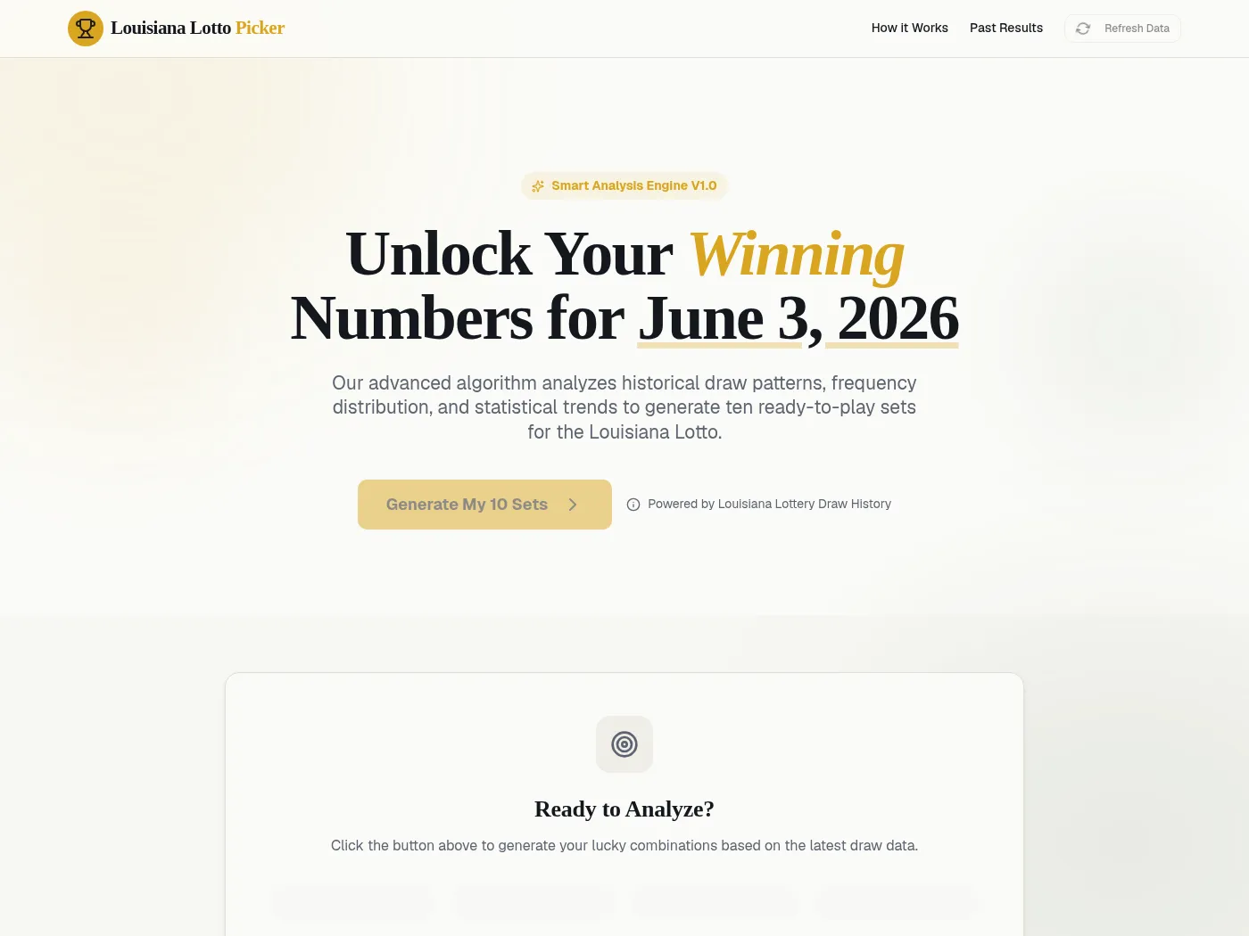 Louisiana Lotto Picker