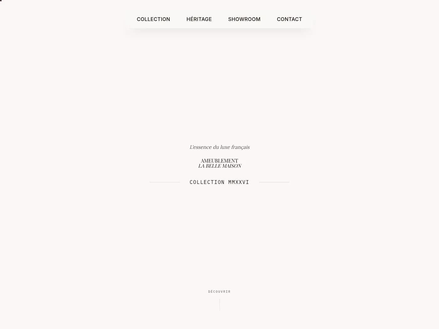 La Belle Maison Web