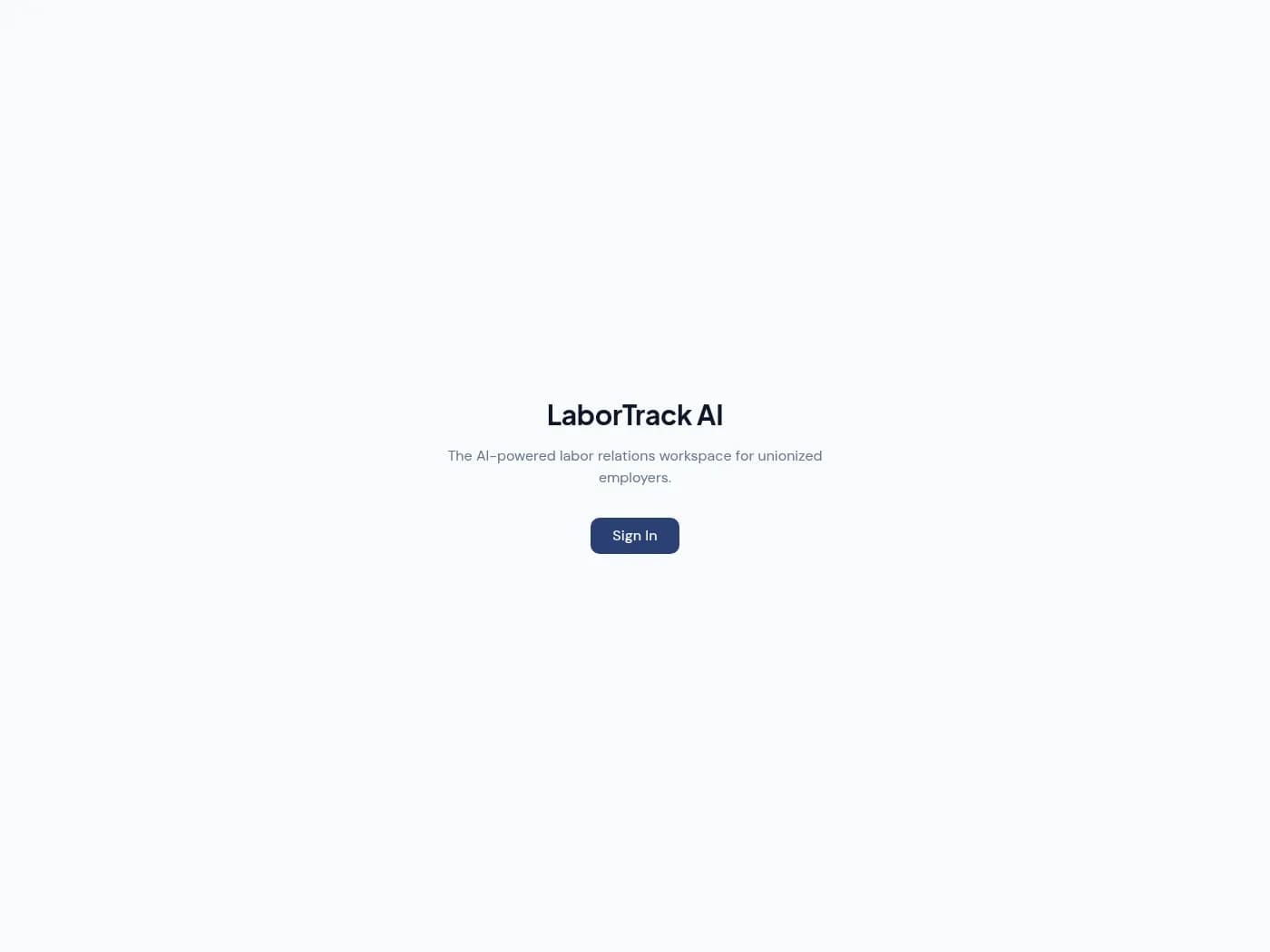 LaborTrack AI
