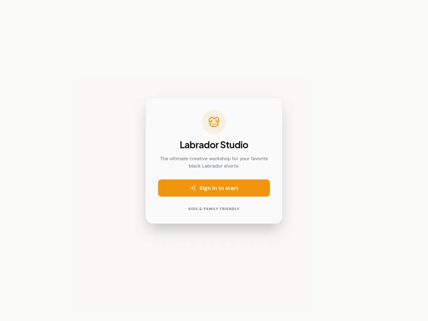 Labrador Shorts Studio