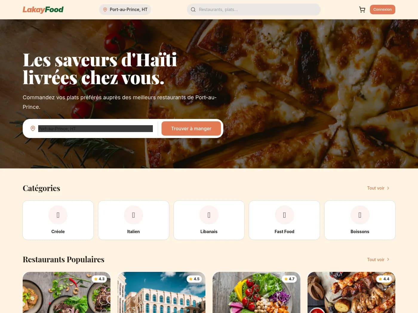 LakayFood Delivery App