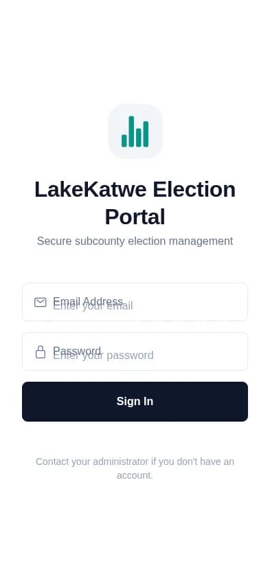 LakeKatwe Election Portal