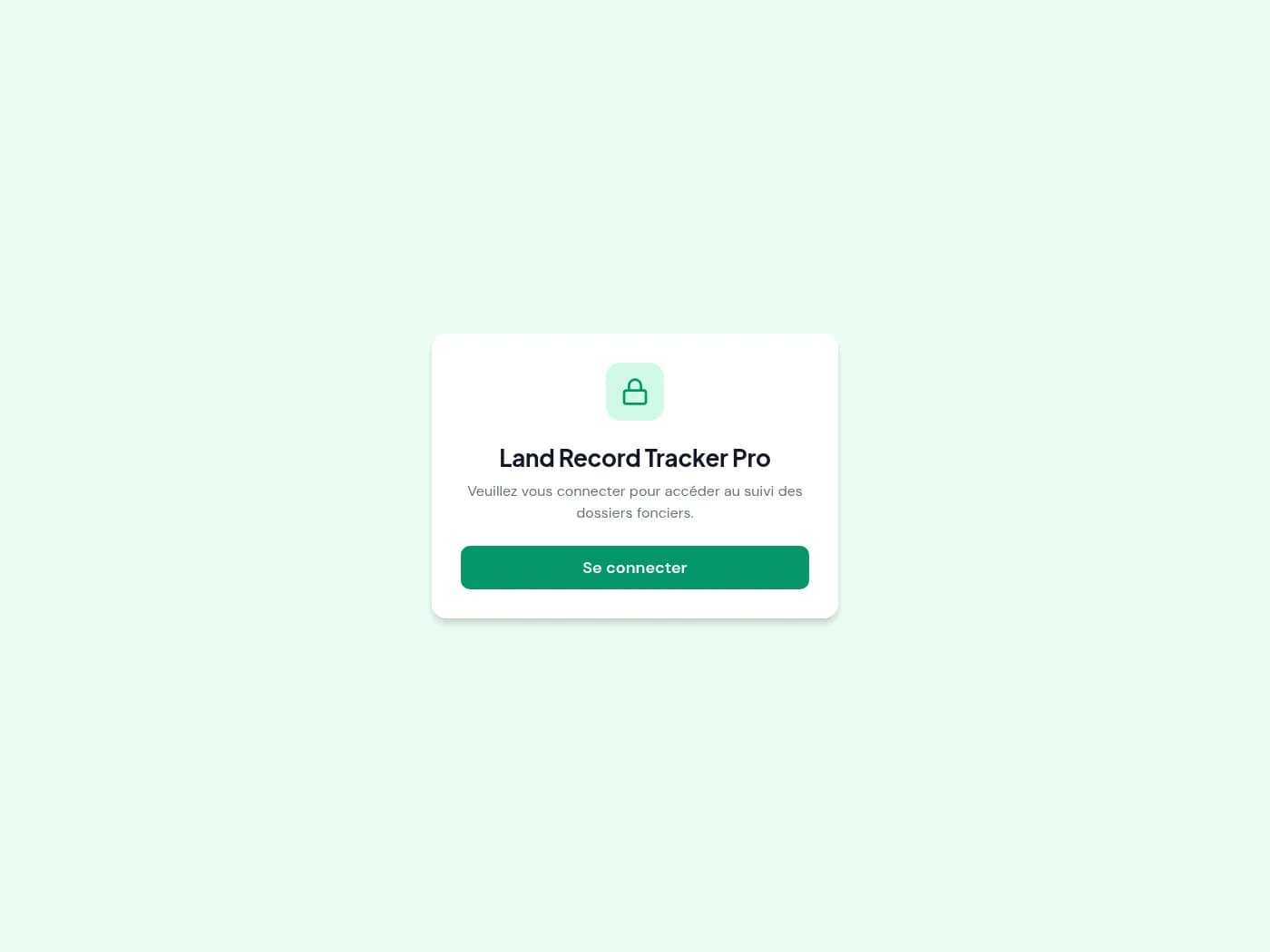 Land Record Tracker Pro