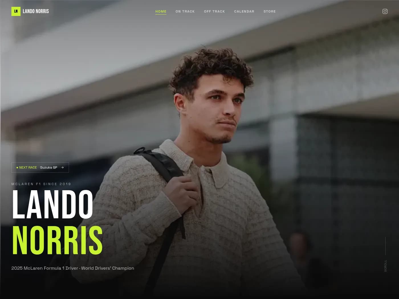 Lando Norris Fan Site