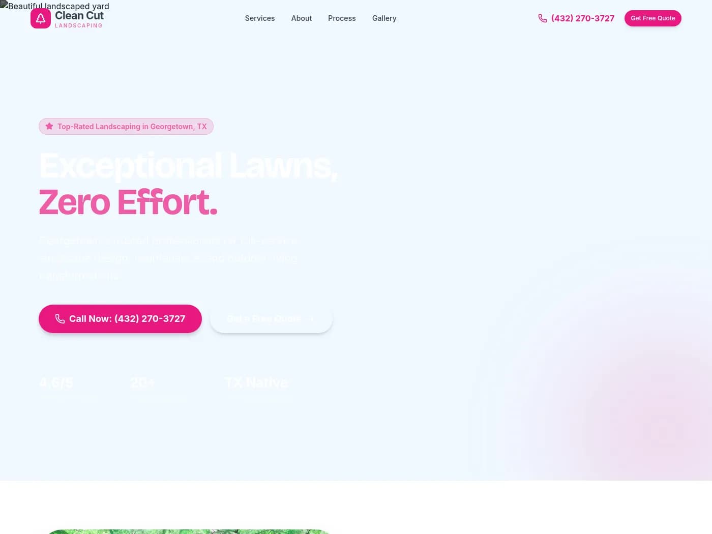 Clean Cut Site Builder