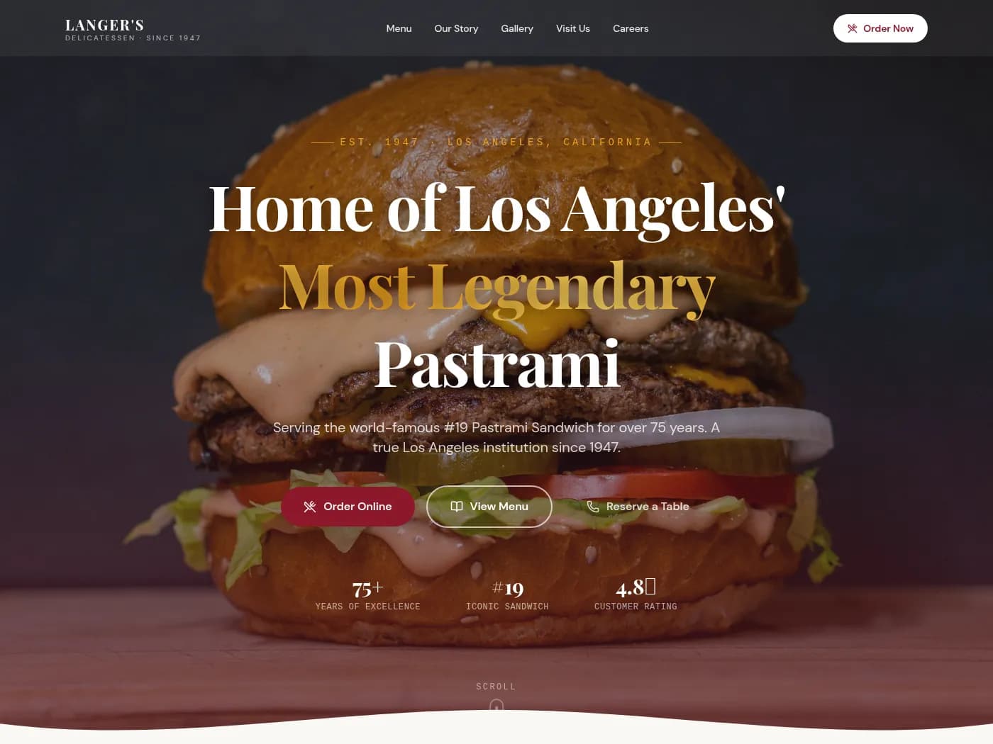Langer’s Deli Careers Portal