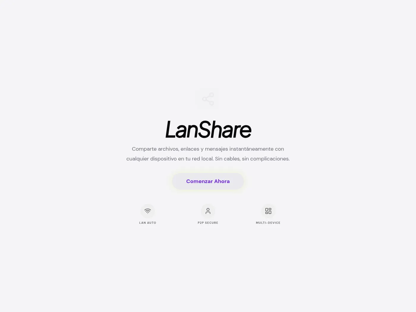 LanShare Multi-Device Messenger