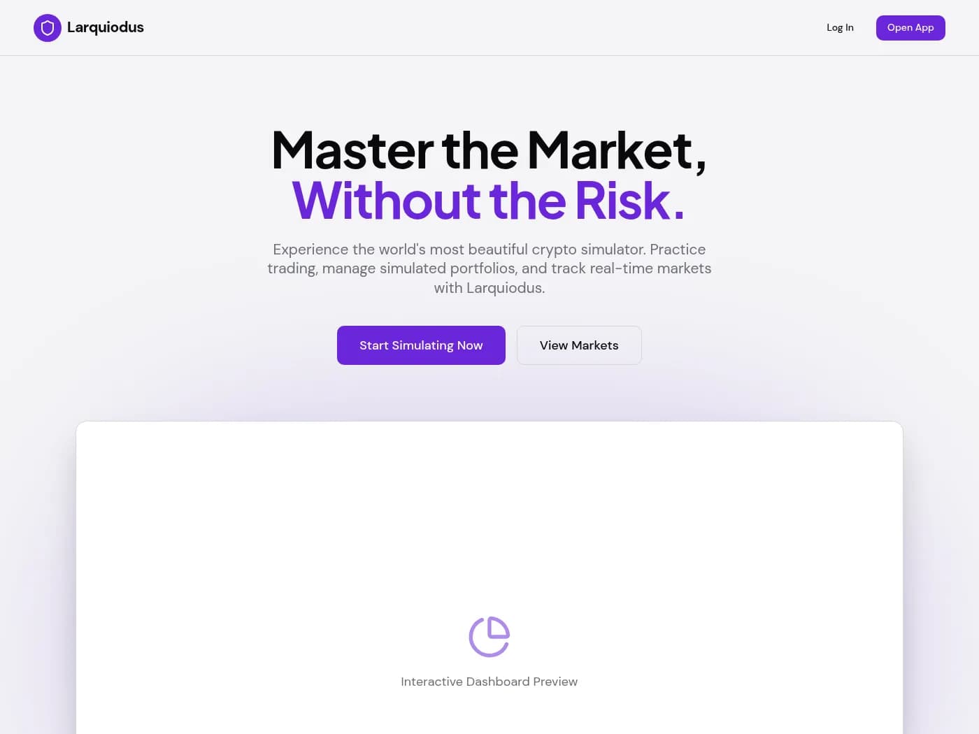 Larquiodus Crypto Simulator