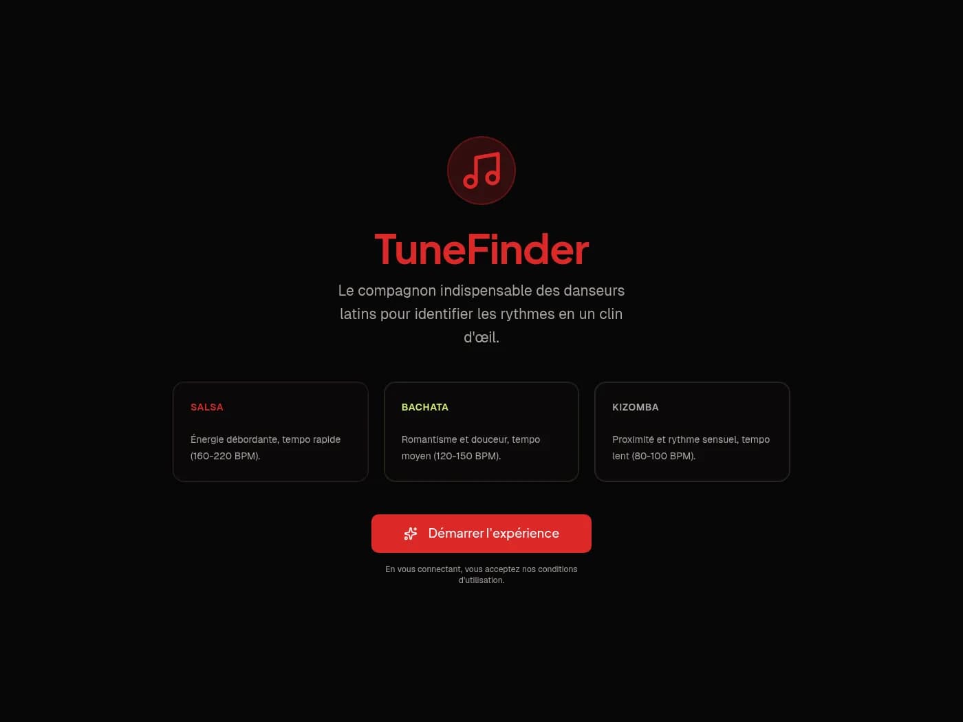 Latin Dance TuneFinder