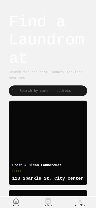 LaundroMate App