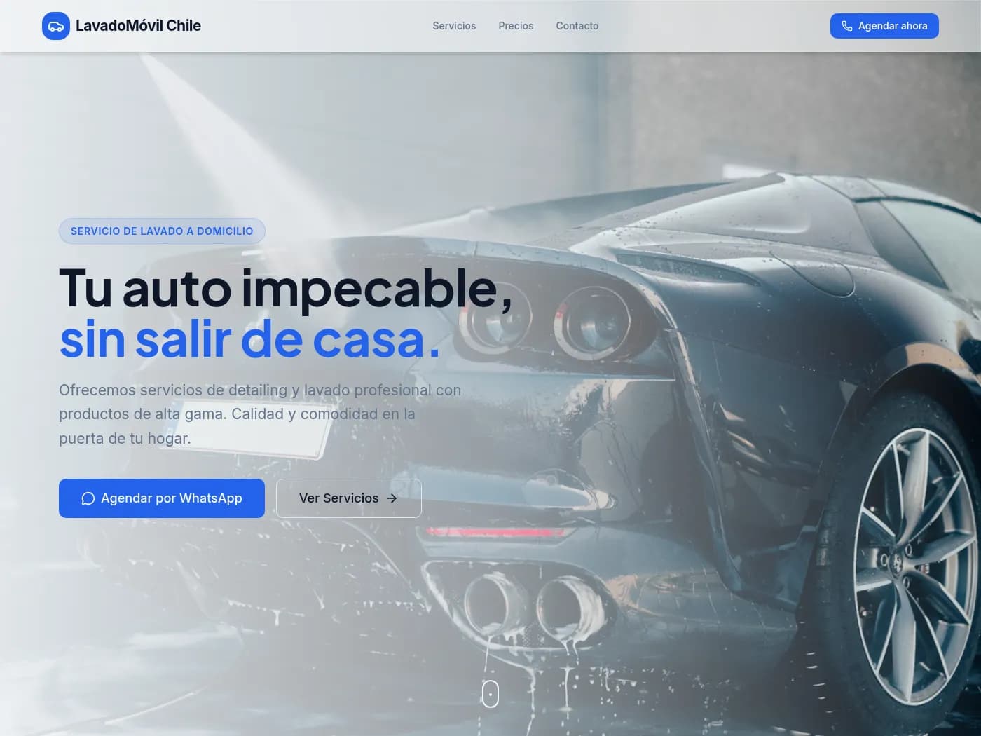 LavadoMóvil Chile Web