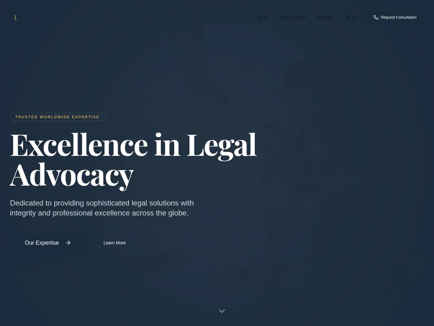 LegalFirm Multilingual Site