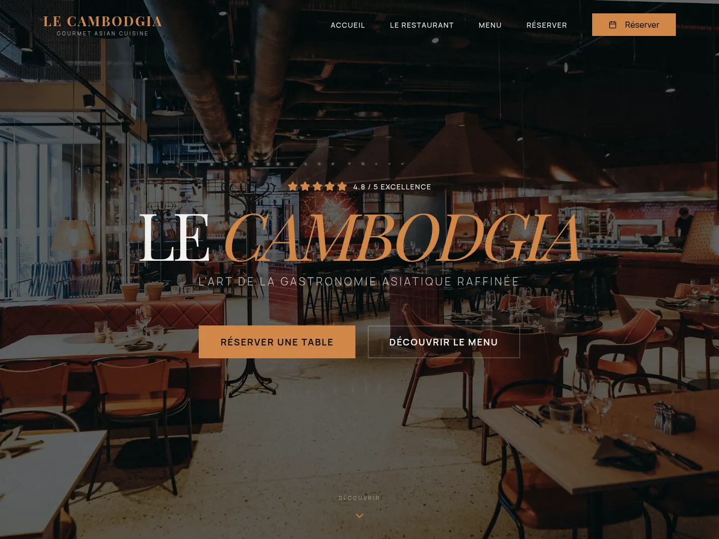 Le Cambodgia Gourmet Site