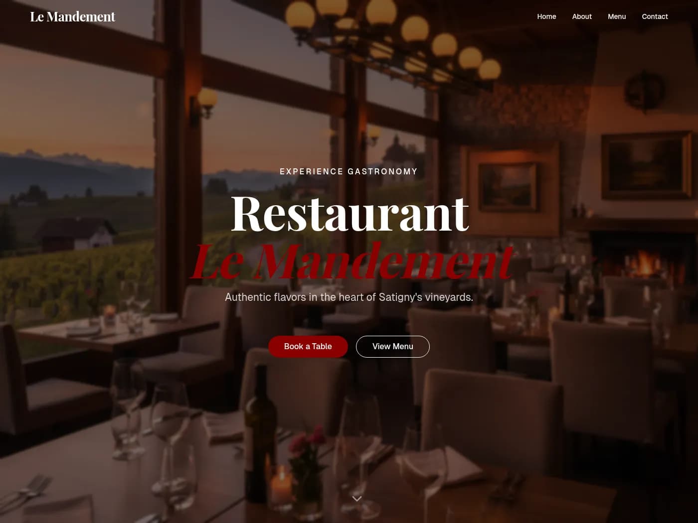 Le Mandement Website