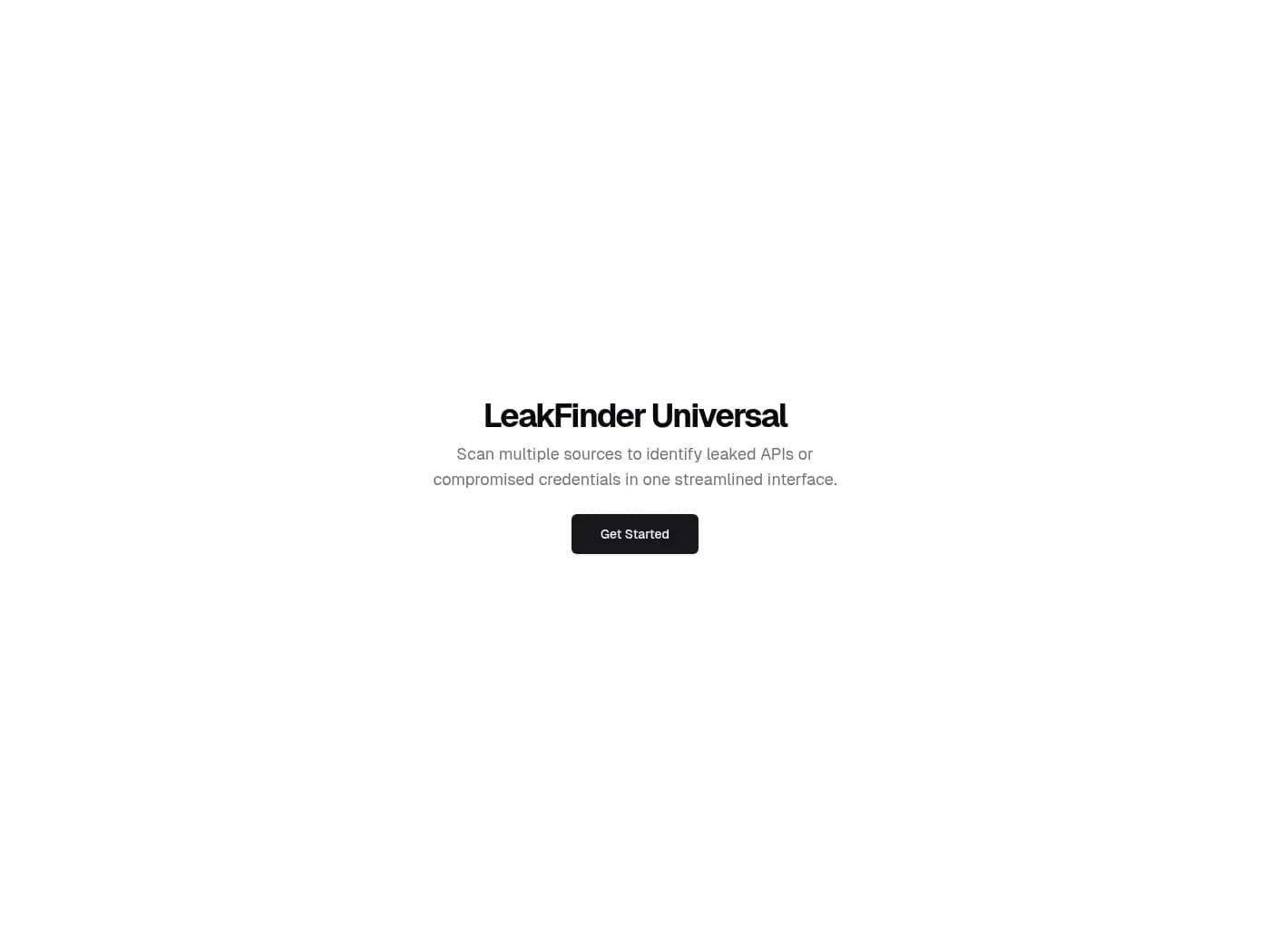 LeakFinder Universal