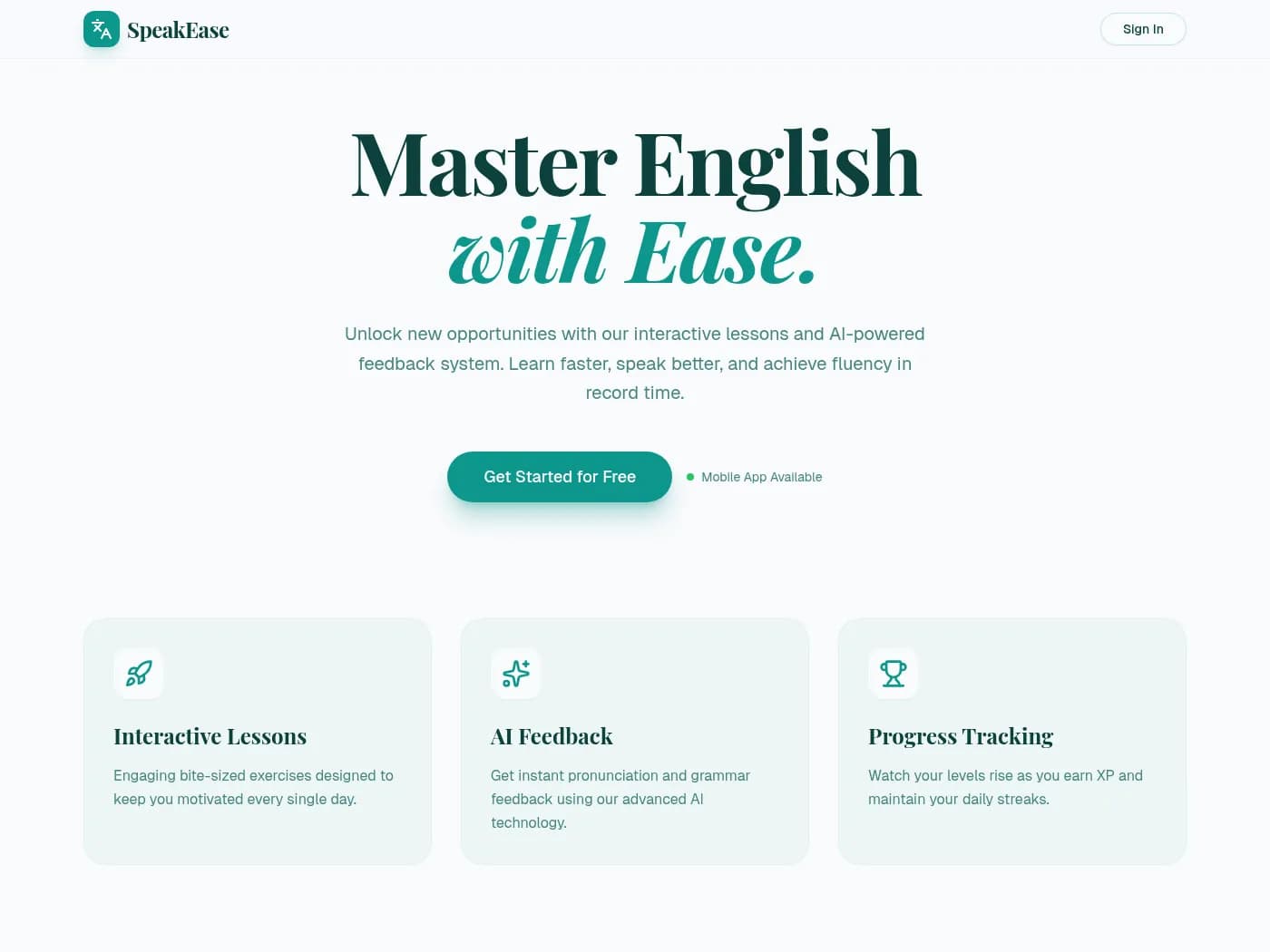 Learn English App
