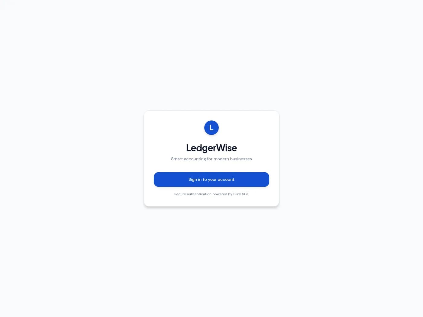 LedgerWise Accounting Suite