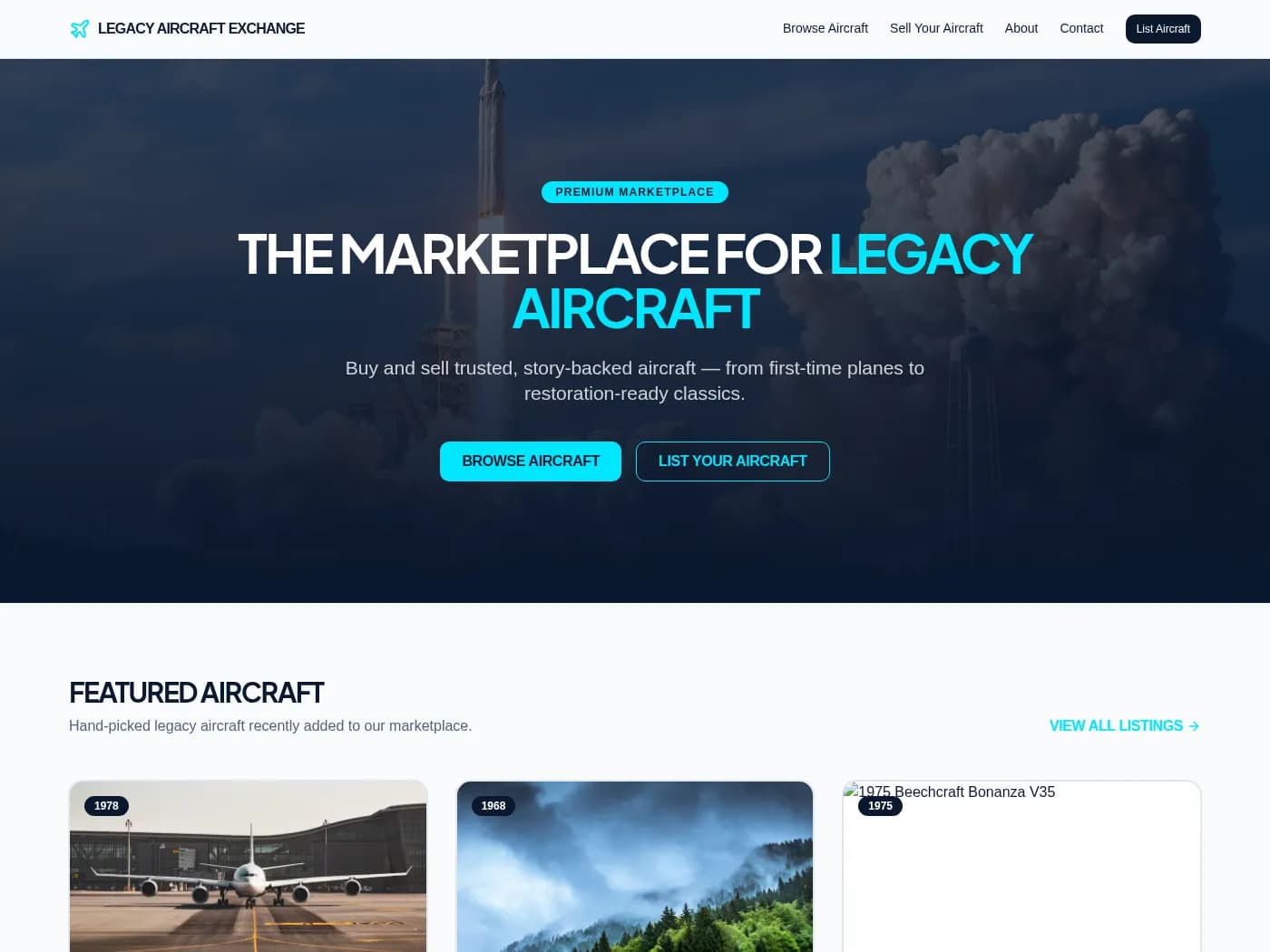 Legacy Aircraft Exchange