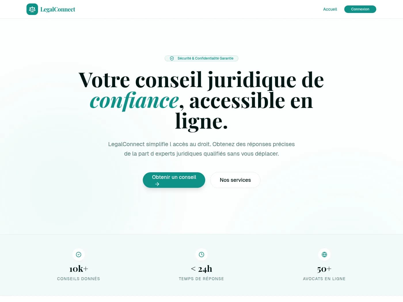 LegalConnect Portal