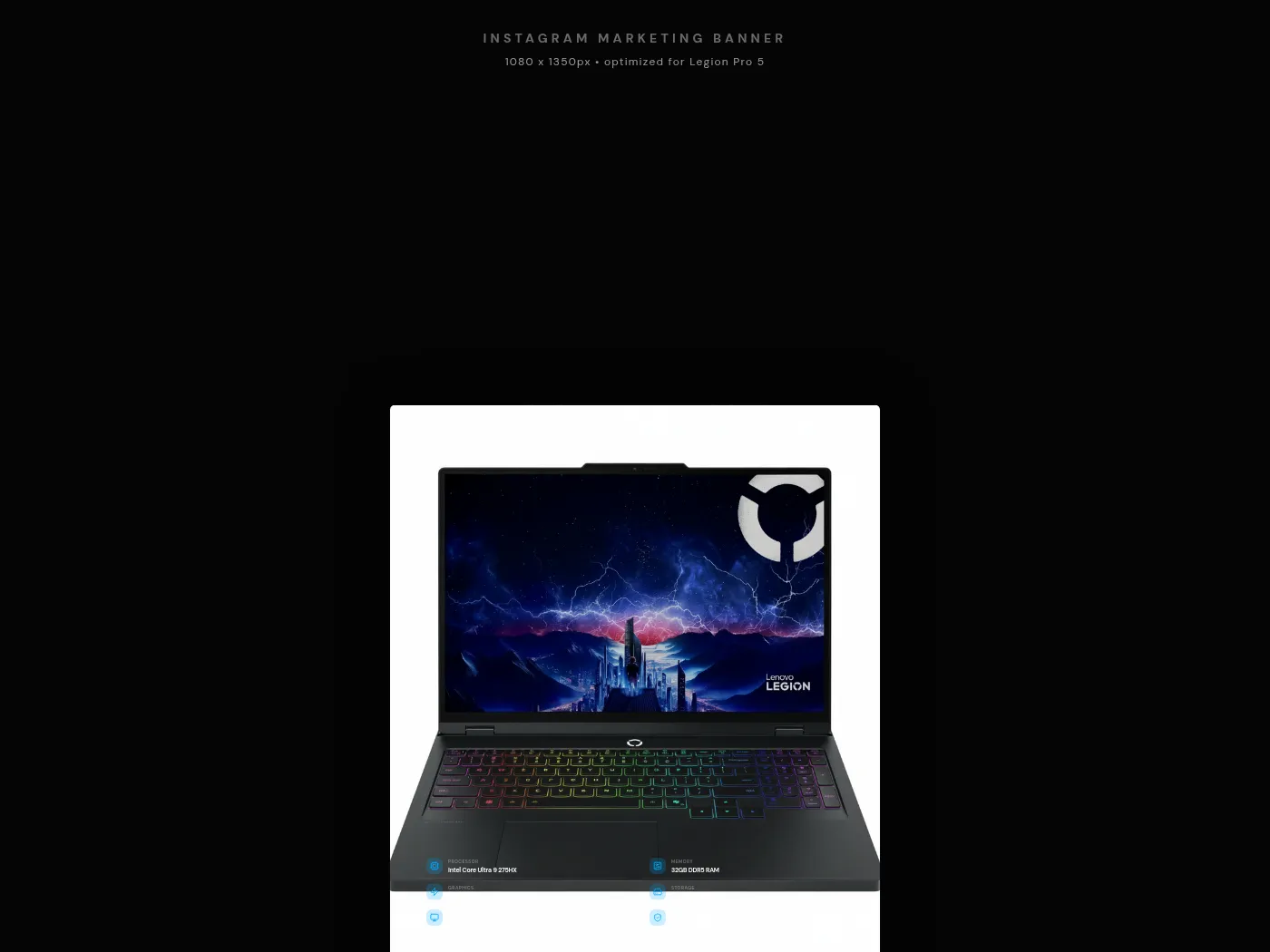 Legion Pro Insta Banner