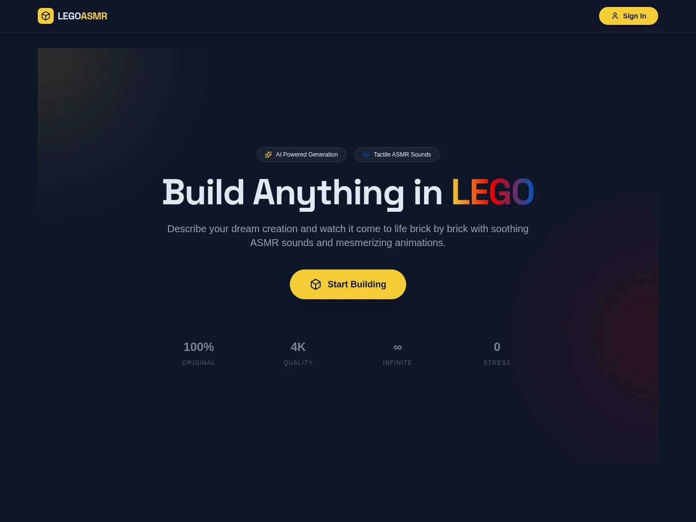 LEGO ASMR Builder