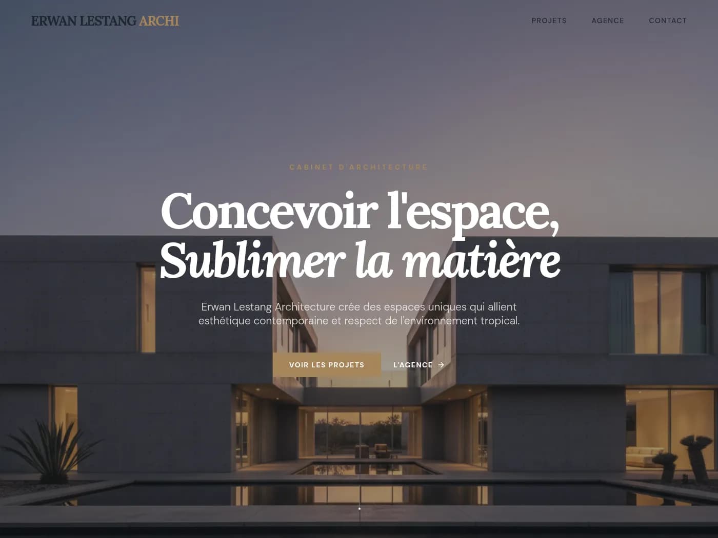 Erwan Lestang Archi Refresh