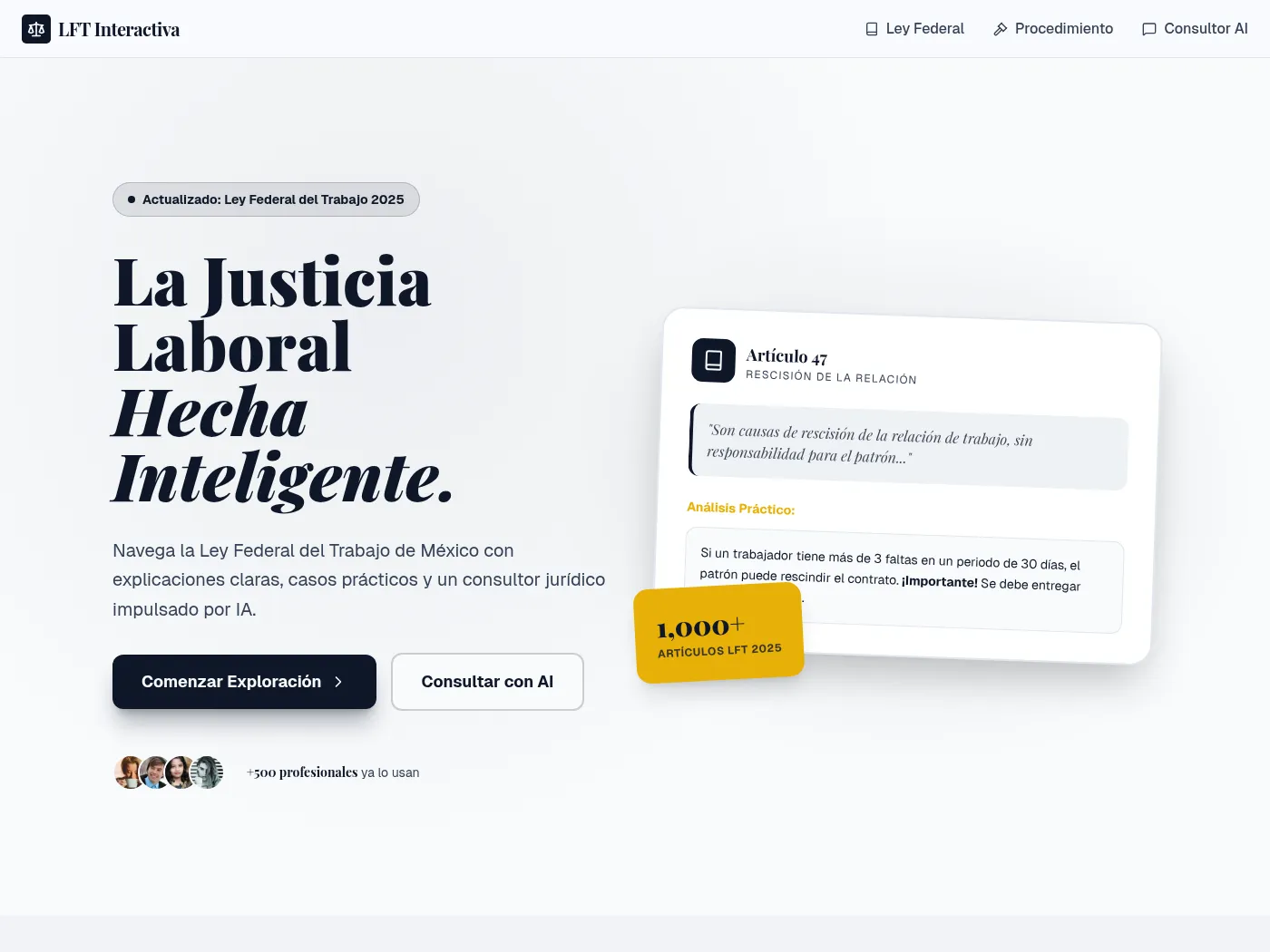 LeyInteractiva Presentación