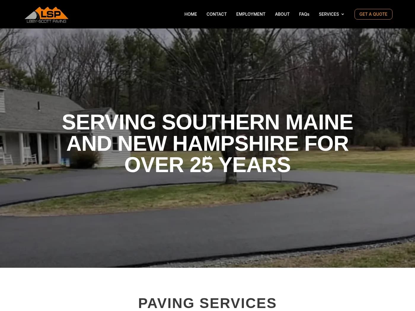 Libby Scott Paving Site