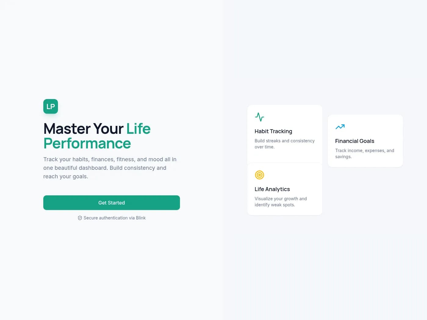 Life Performance Tracker