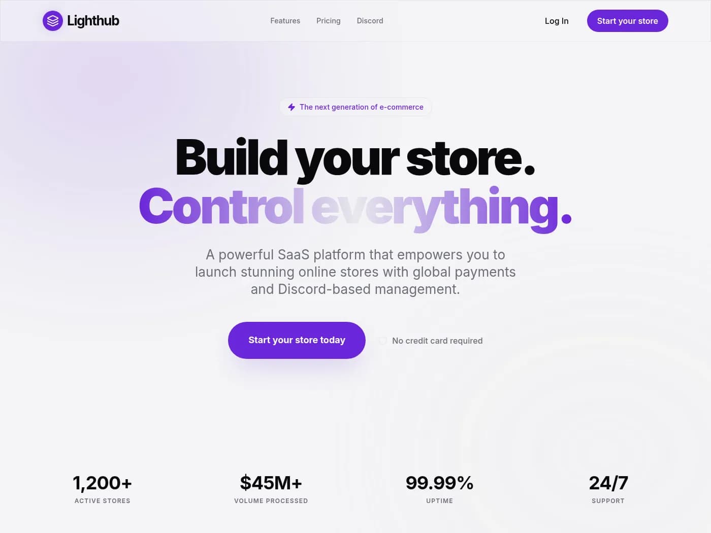 Lighthub Store Platform