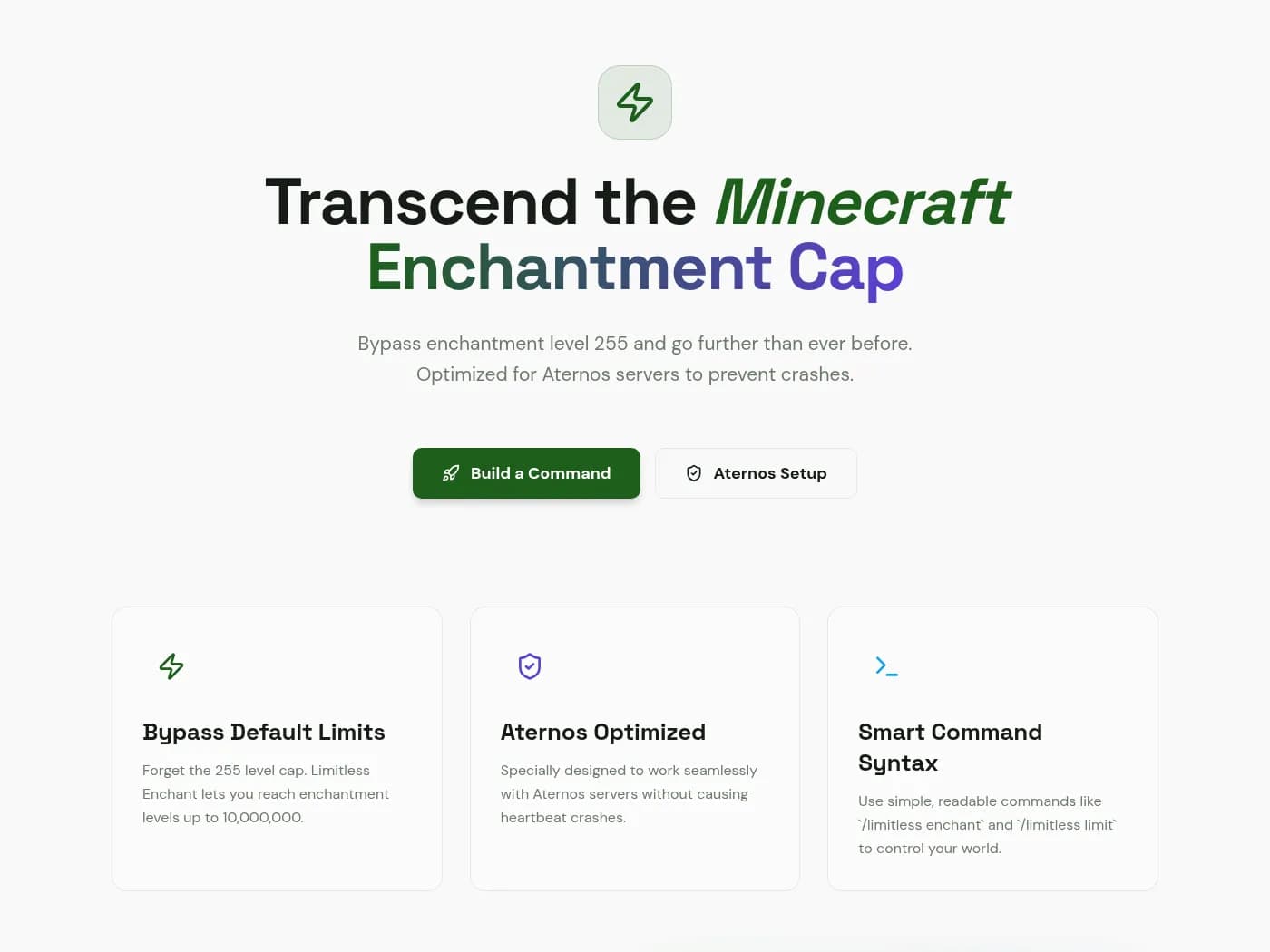Limitless Enchant Mod